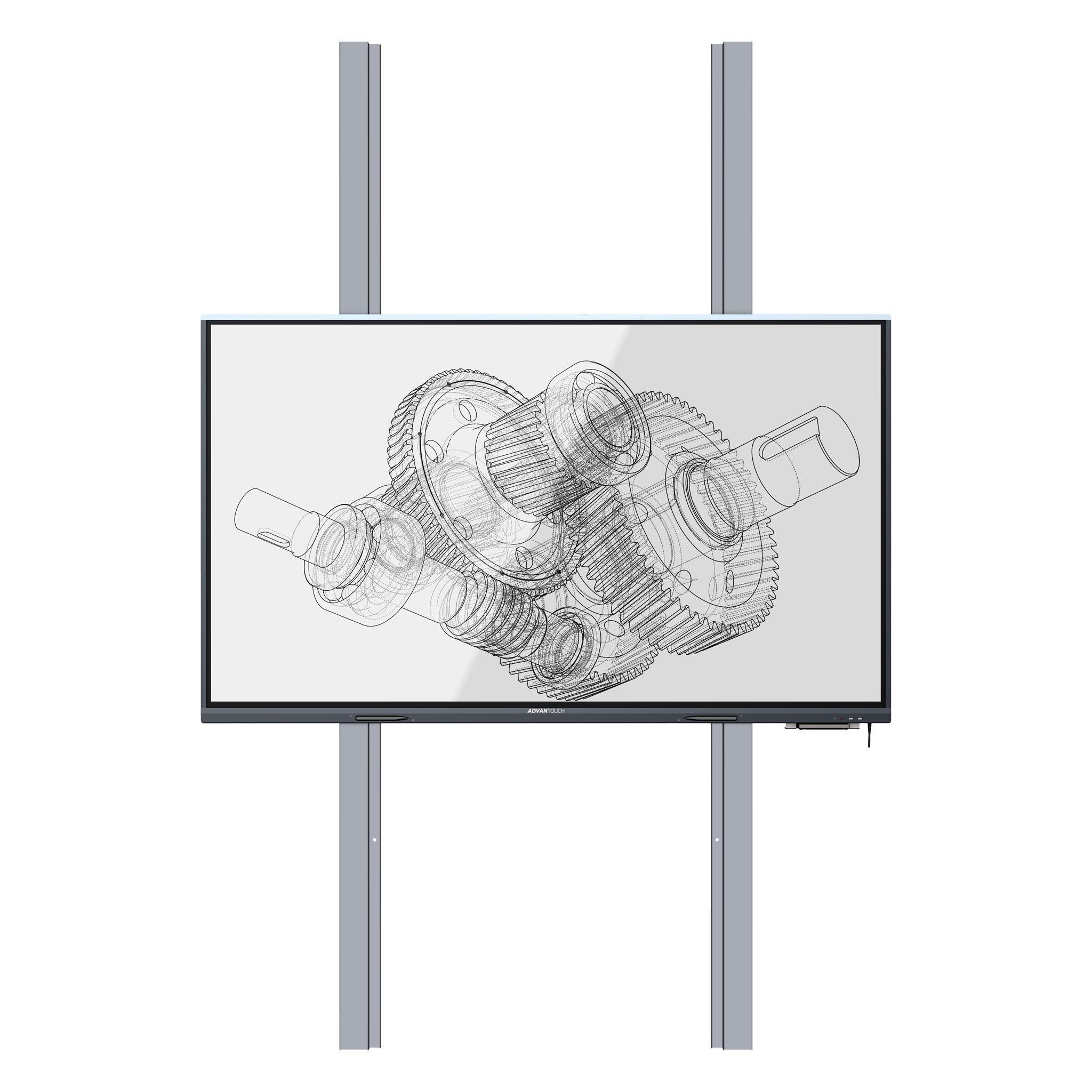 ADVANTouch vGAP 3 OS 75", Pylonenhöhenverstellung