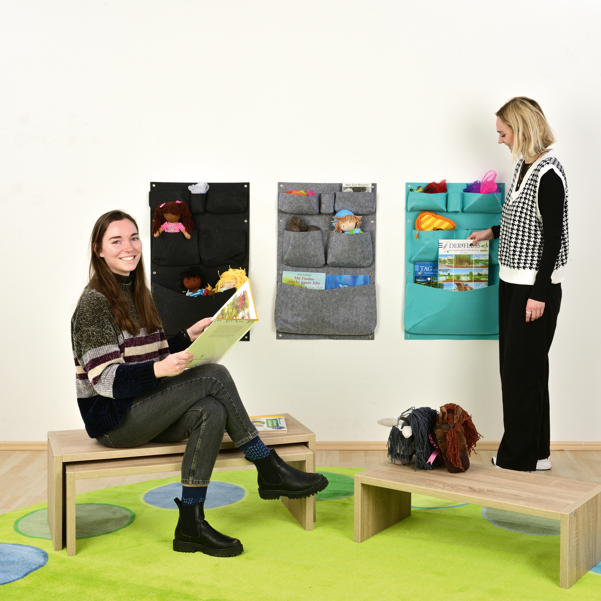 Wandorganizer aus Filz