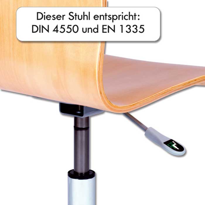 Holzdrehstuhl classic günstig online kaufen bei BACKWINKEL