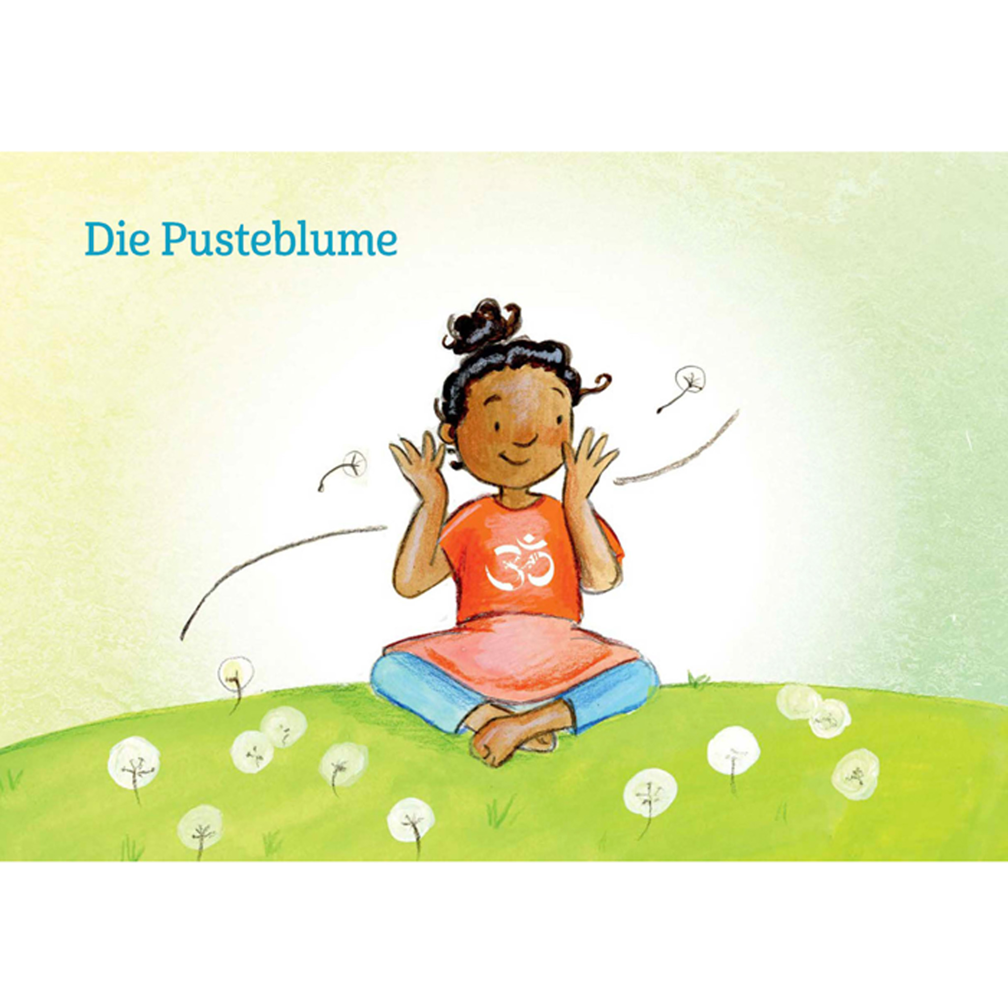 Kinderyoga-Bildkarten für Frühling und Sommer