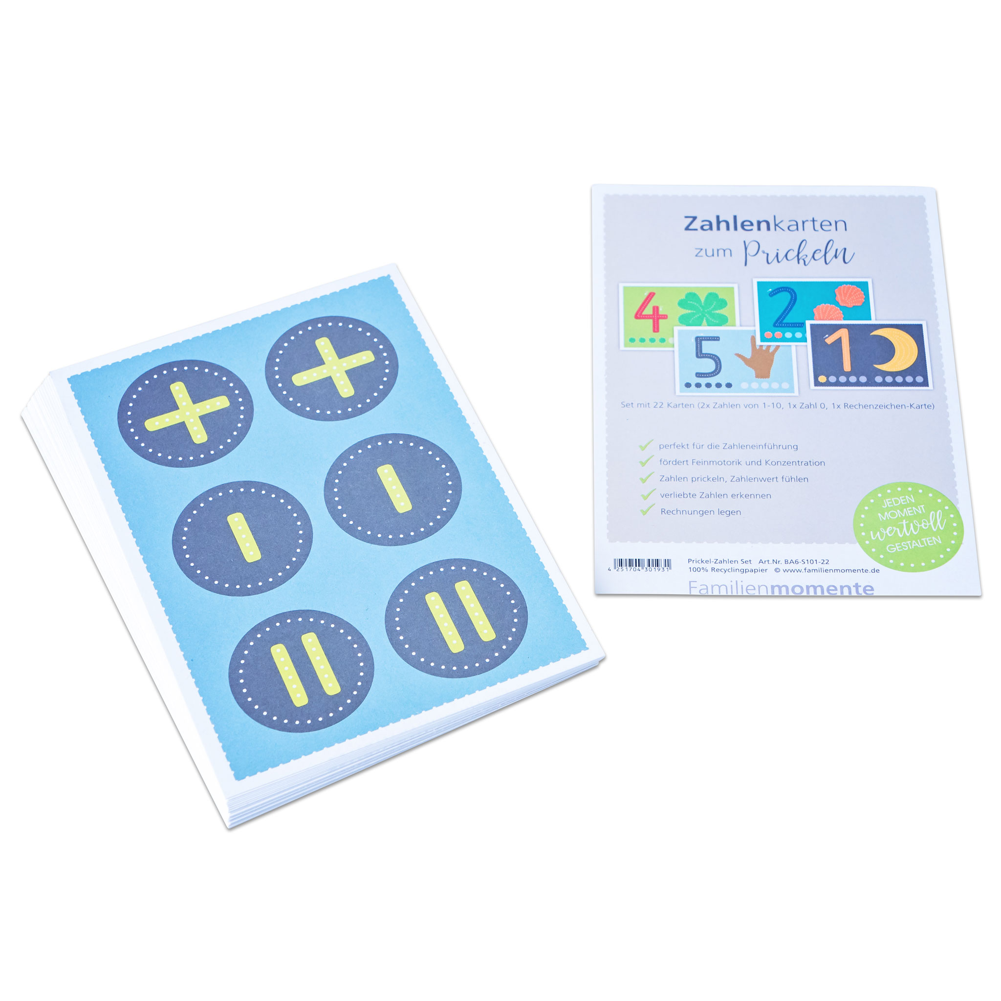 Prickel-Set Zahlen günstig online kaufen bei BACKWINKEL