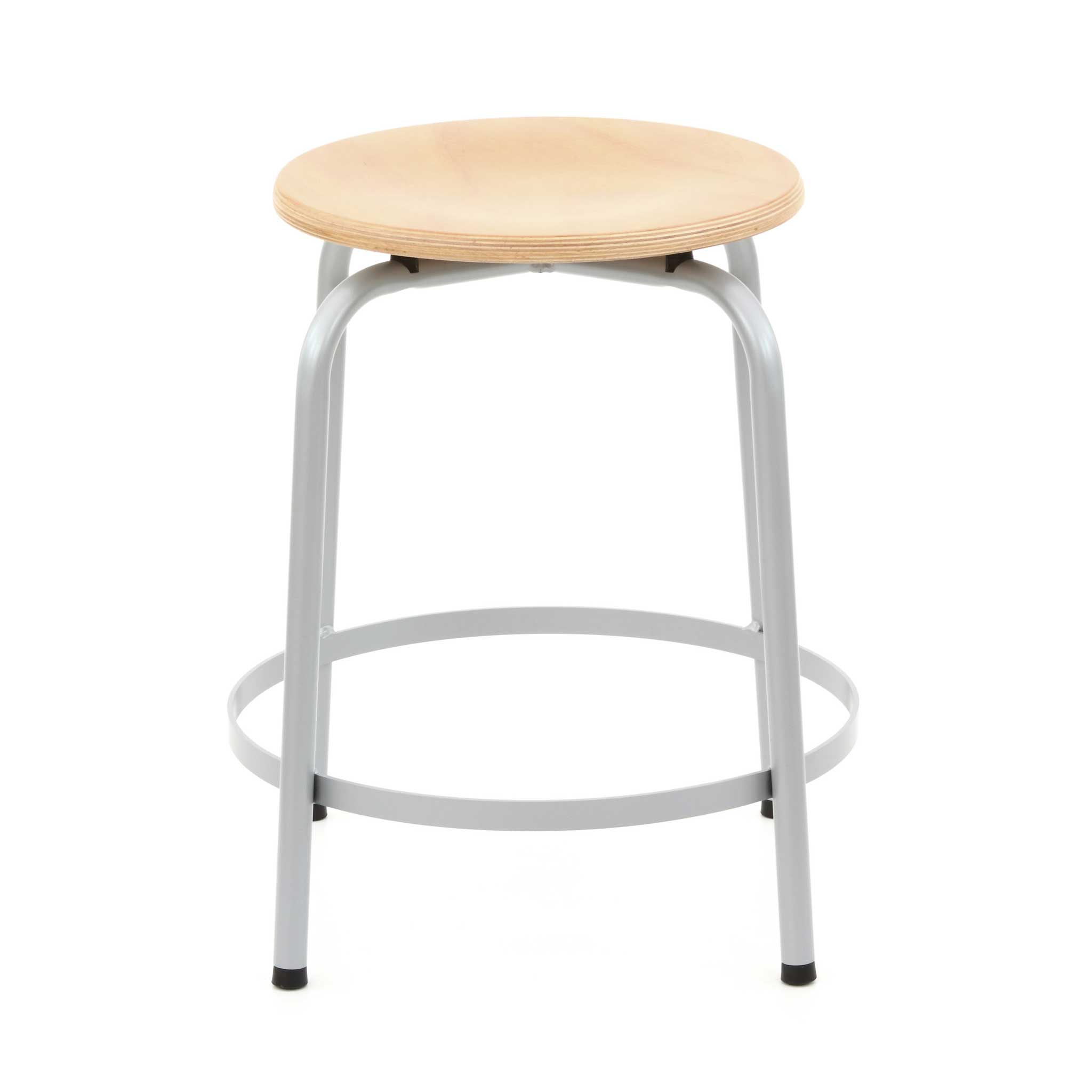 4-Bein-Hocker mit Fußleiste