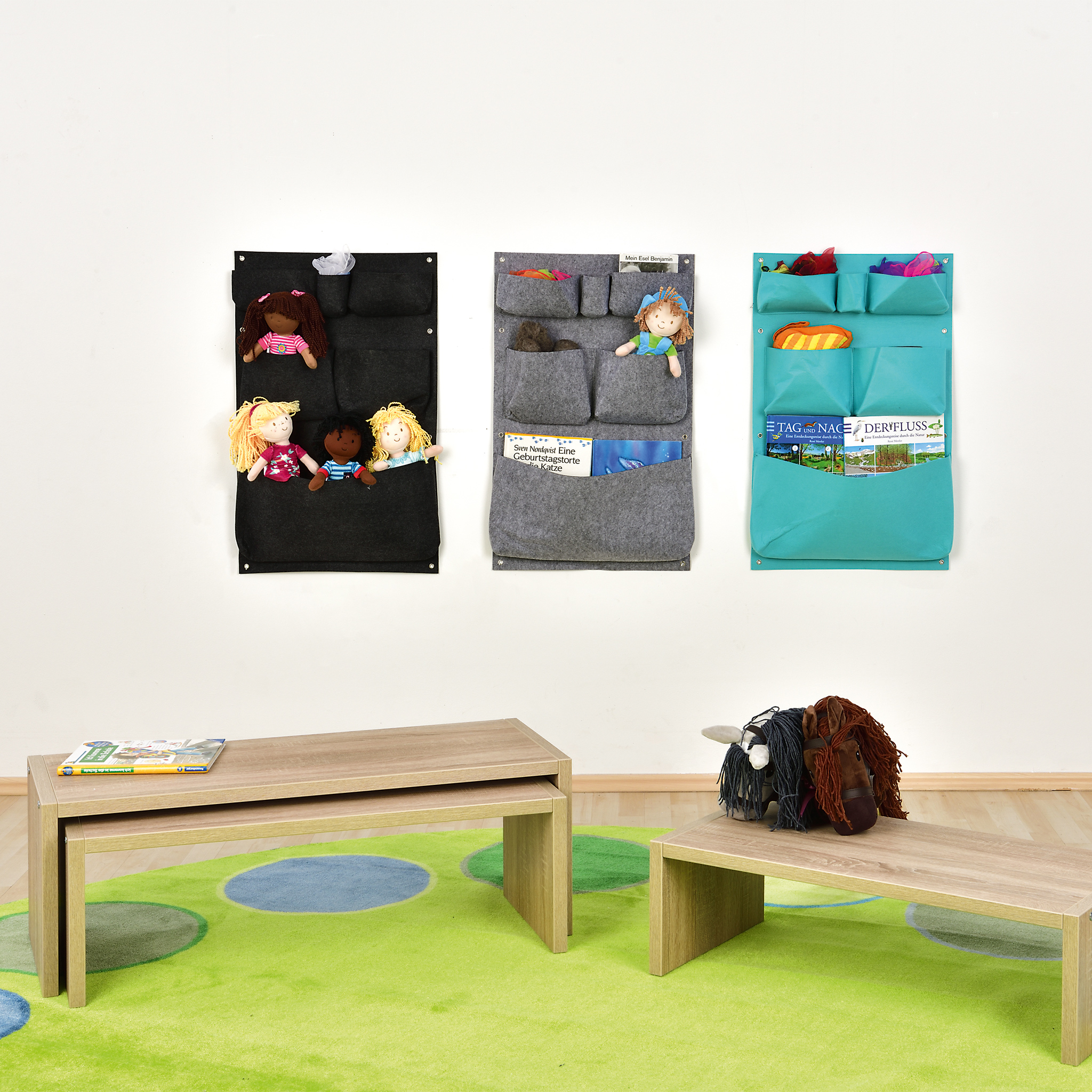 Wandorganizer aus Filz