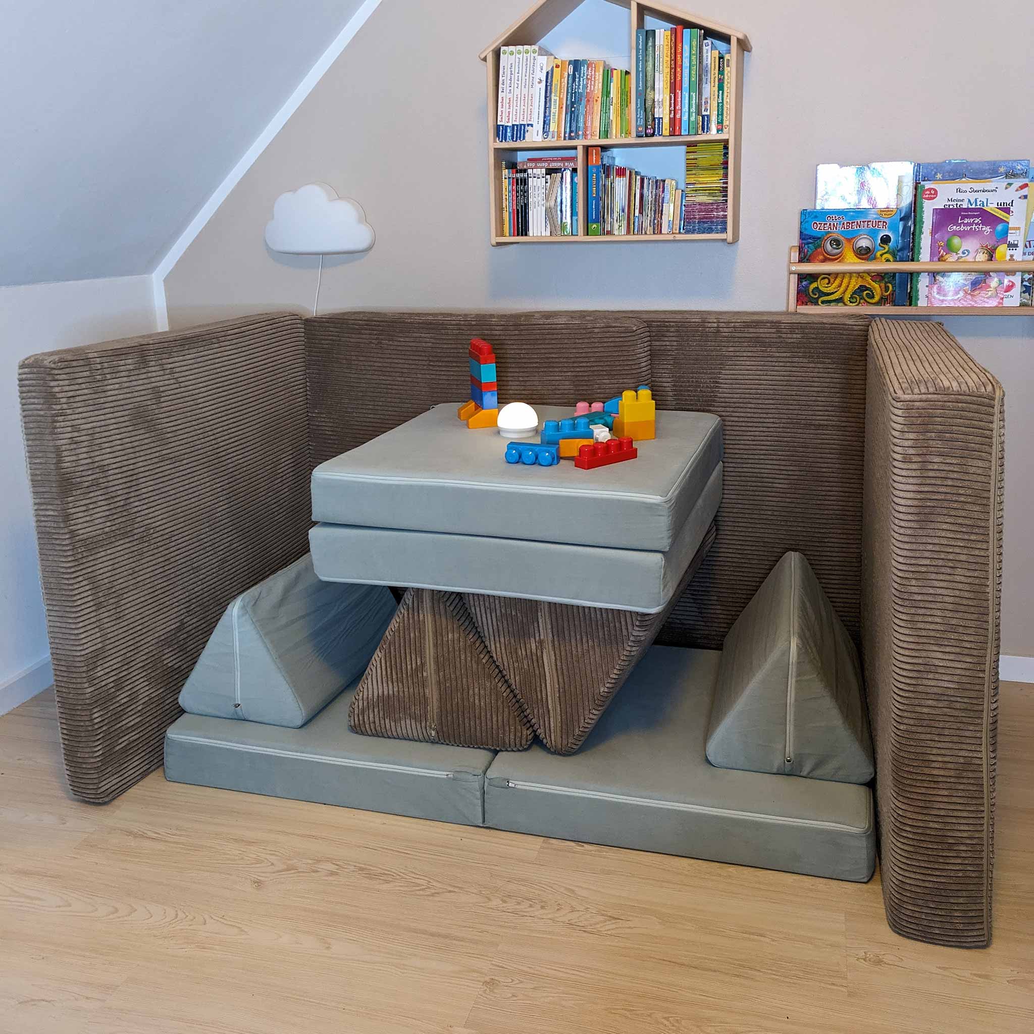Mini Funzy Spielsofa Velours