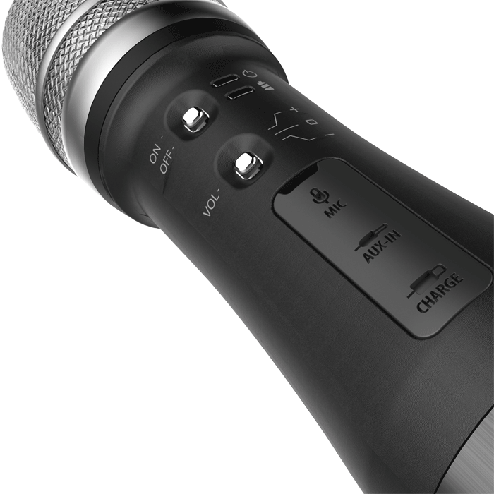 Mikrofon und Lautsprecher