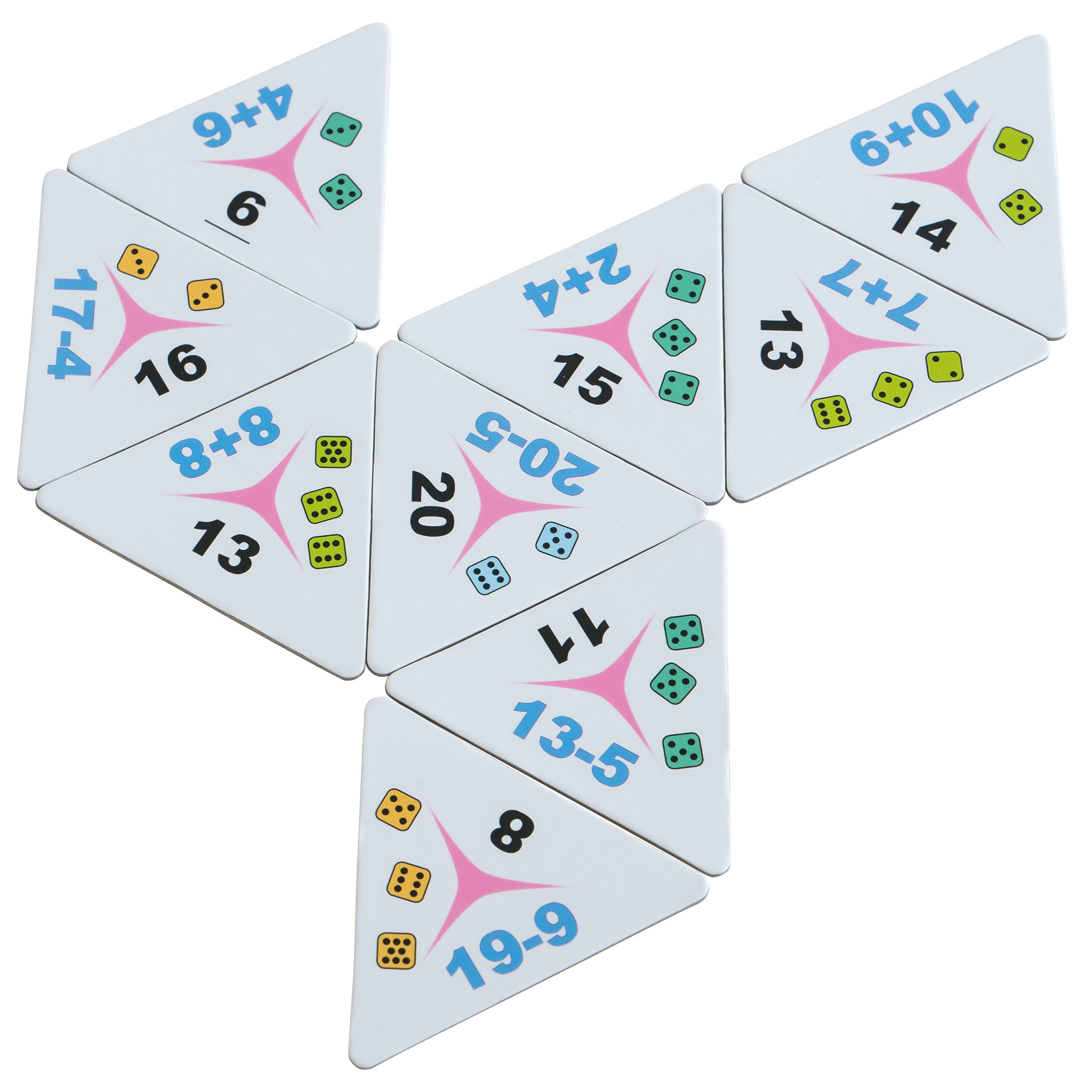 Tri-Domino Rechnen bis 20 günstig online kaufen bei BACKWINKEL